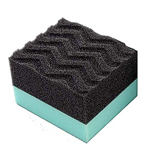 Chemical Guys ACC_300_2 Wonder Wave Durafoam Contoured Large Tire Dressing Applicator Pad, Pack of 2