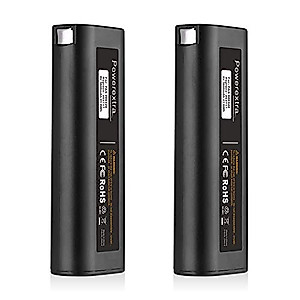 Powerextra 2 Pack 6V 3600mAh NI-MH Battery Compatible with Paslode 404717 B20544E BCPAS-404717 404400 900400 900420 900600 901000 902000 B20720 CF-325 IM200 F18 IM250 IM250A IM350A IM350CT PS604N
