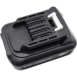 WeideBATT® 12V 2000mAh BL1021B Battery 2-Pack and DC10WD Charger for BL1016 BL1015 BL1020B BL1041B for Makita Tool DF031D DF0331D TD110D JR103D JR105D HSS01D MP100DZ HP332D DC10SB