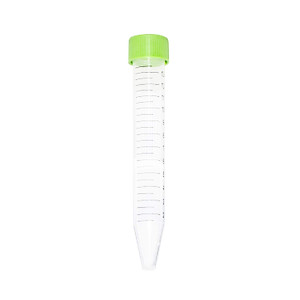 Parco Scientific PA-MD1003-500 15ml PP Conical Centrifuge Tube | Sterilized | Case of 500 (Bag of 25)| Screw Cap |Graduated Marks | Conical Bottom