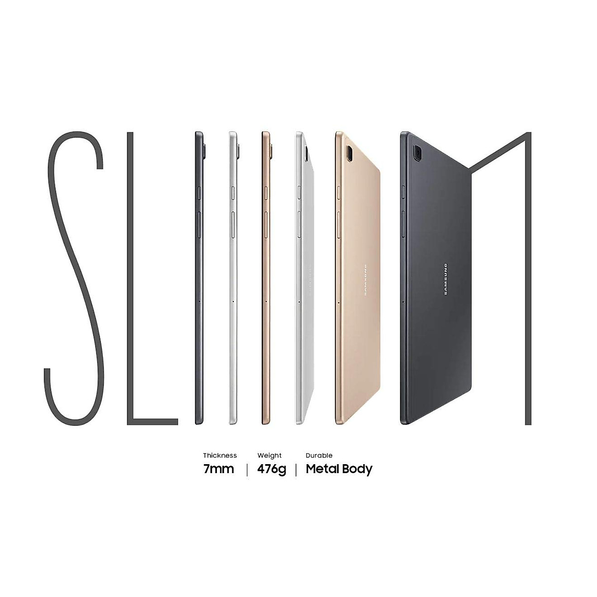 Samsung Galaxy Tab A7 10.4 Wi-Fi 32GB Tablet - Gray SM-T500NZAAXAR (2020)