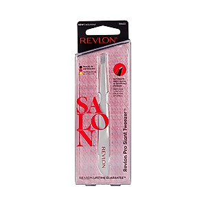 Revlon Salon Pro Slant Tweezer, Made with Corrosion Resistant Stainless Steel