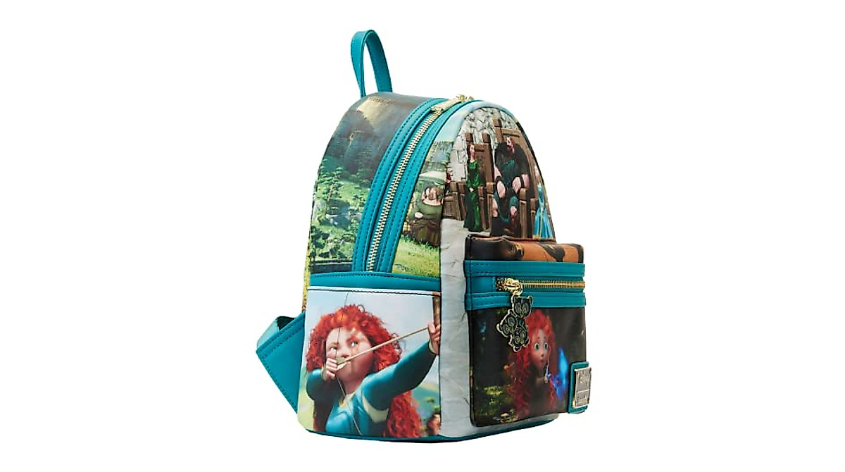 Loungefly Brave Merida Princess Scenes Shoulder Bag - Official Disney