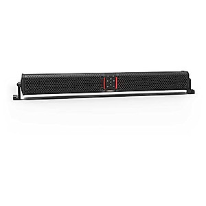 wet sounds Stealth XT 12 Speaker All-in-One Amplified Bluetooth Soundbar with Remote – Black (Renewed)