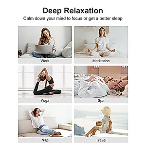 Medcursor White Noise Machine- Sleep Sound Machine with Adjustable Night Light, 29 Soothing Sounds for Sleeping, Memory Function, Compact Sleep Timer Therapy for Adult & Baby, No AC Adapter (White)