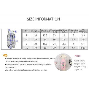 Neiwech Small Dogs Knitted Sweaters Medium Cats Soft Sweatshirts Pet Puppy Warm Winter Clothes Light Pink XL 82w589