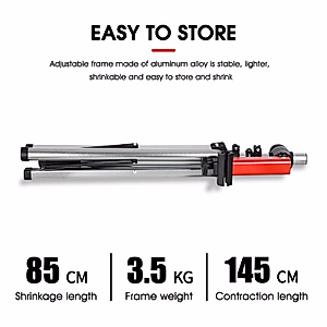 West Biking Bike Repair Stand(Max 85 Lbs) - Adjustable Foldable Bike Workstand With Quick Release,Bicycle Maintenance Rack Workstand For Home Mechanics,Tripod Base Park Tool Repair Stand