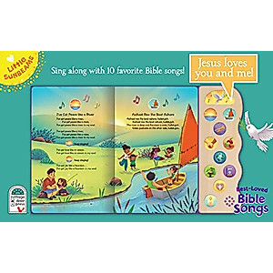 Best Loved Bible Songs - Childrens Board Book with Sing-Along Tunes to Favorite Religious Melodies - Read and Sing with Songs of Praise and Joy (Little Sunbeams: Early Bird Song Books)