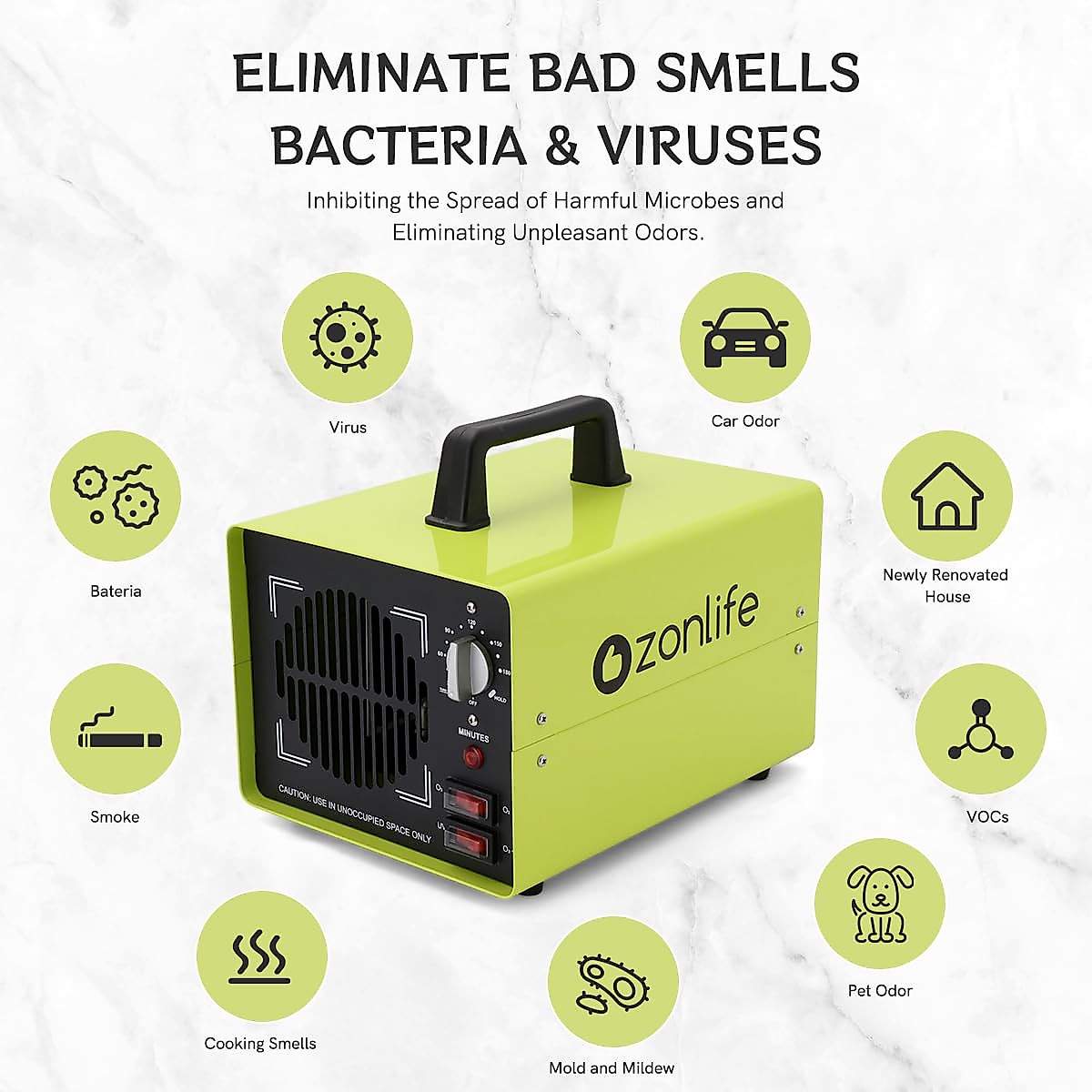 Ozonlife Powerful Ozone Plate 50g Ozone Machine