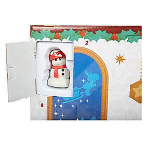 Super Mario Advent Calendar Limited Christmas Edition! - Never Before Seen Santa Mario, Snowman Mario & Luigi [Amazon Exclusive]