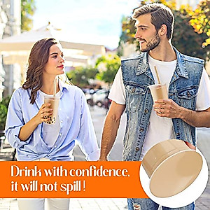 2 Rolls Cup Sealing Film Clear Cup Sealer Film 90-105 mm 6400 Cups Bubble Tea Sealer Film for Pp Plastic and Paper Cups Bubble Tea Sealing Machine