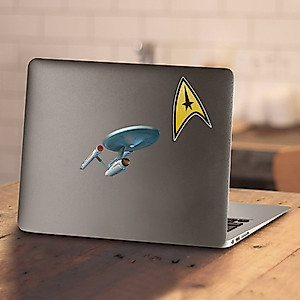 Popfunk Star Trek I just Boldly Went Baby Onesie Bodysuit (6 mos) Navy