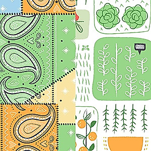 The Honest Company Clean Conscious Diapers | Plant-Based, Sustainable | Color Me Paisley + Grow Together | Club Box, Size 6 (35+ lbs), 44 Count