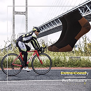 SOX TOWN Moisture Wicking Performance Work Boots Heavy Cushion Low Cut Socks Men 10 Pack(White XL)13-15