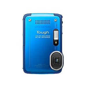 Olympus Stylus TG-630 iHS Digital Camera with 5x Optical Zoom and 3-Inch LCD (Blue) (Old Model)