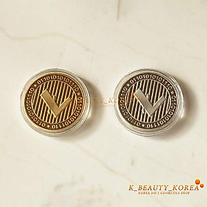 Bitcoin Ethereum Litecoin 24K Gold Plated Cryptocurrency Commemorative Coin Collection with Luxury Case (Litecoin (Gold+Silver) with Luxury Case)