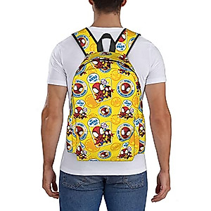LVTFCO Spider Cartoon Backpack Travel Backpack Superhero Backpack Bags For Men Women