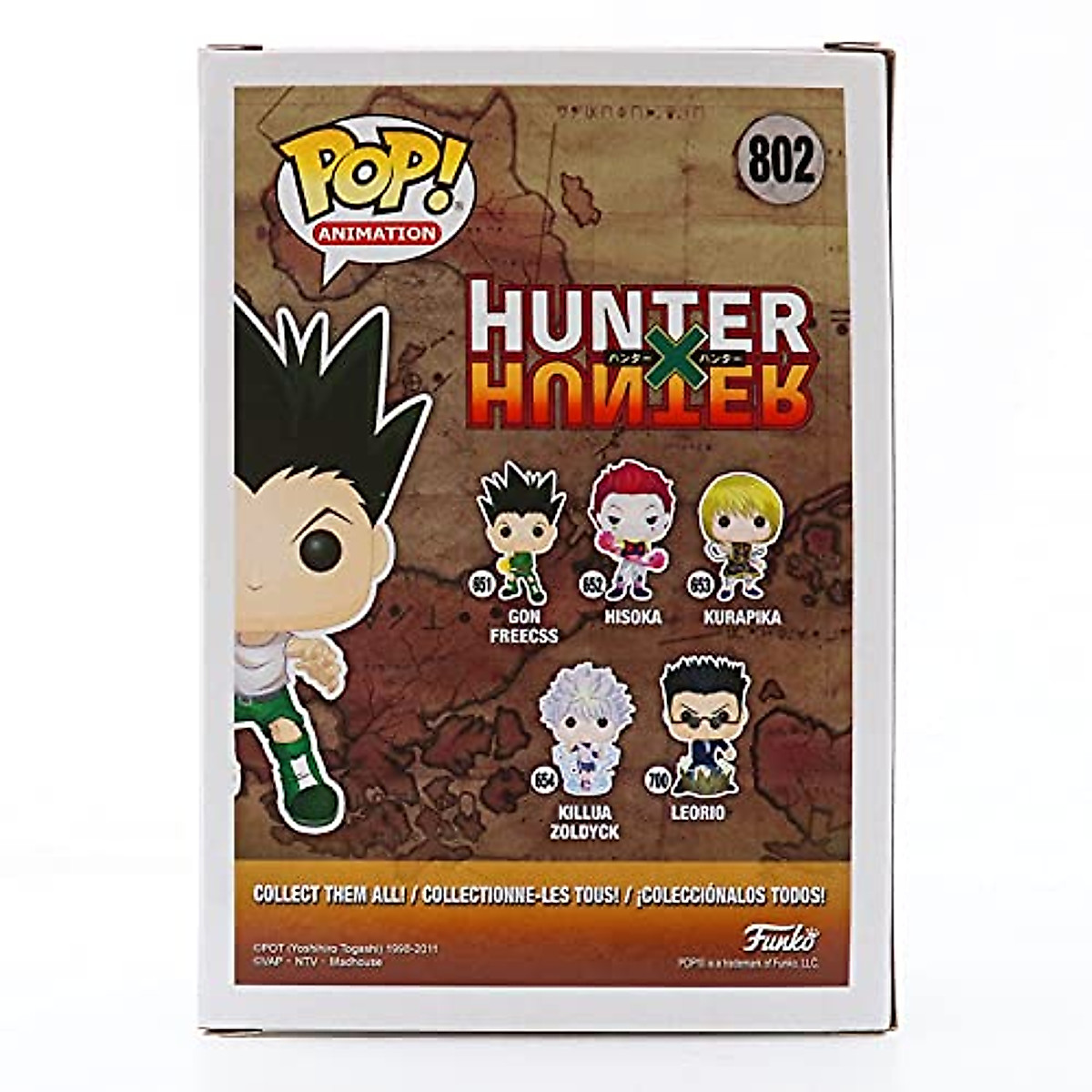 Funko Pop! Animation: Hunter X Hunter Gon Freecss Hot Topic Exclusive Vinyl Figure #802