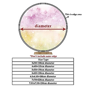 OERJU 6x6ft 60th Birthday Round Backdrop Cover for Men Royal Blue Curtain Gold King Crown Circle Photography Background Sixty Years Old Age Birthday Party Decorations Banner Photo Booth Props