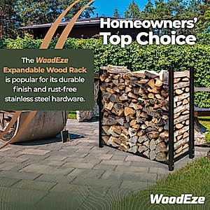Woodeze Expandable Firewood Rack