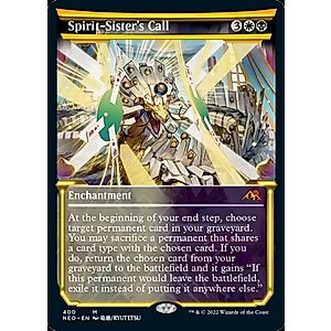 Magic: the Gathering - Spirit-Sister's Call (400) - Showcase - Kamigawa: Neon Dynasty