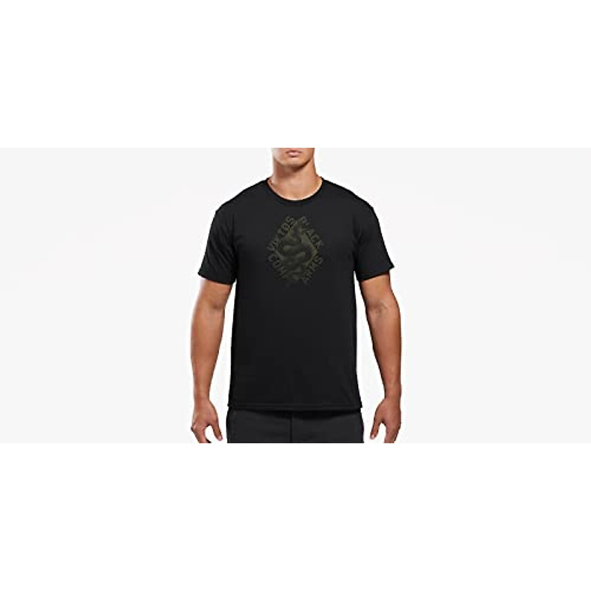 VIKTOS Men's Diamond Front Tee T-Shirt, White, Size: XX-Large