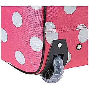 Rockland Rolling Duffel Bag, Pink, 22-Inch