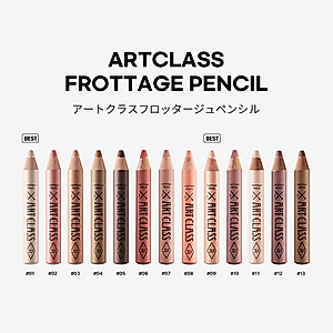Too Cool For School - Artclass Frottage Pencil #1 Shining Linen, Eye Shadow, Blusher, Soft & Natural Blending, K Beauty