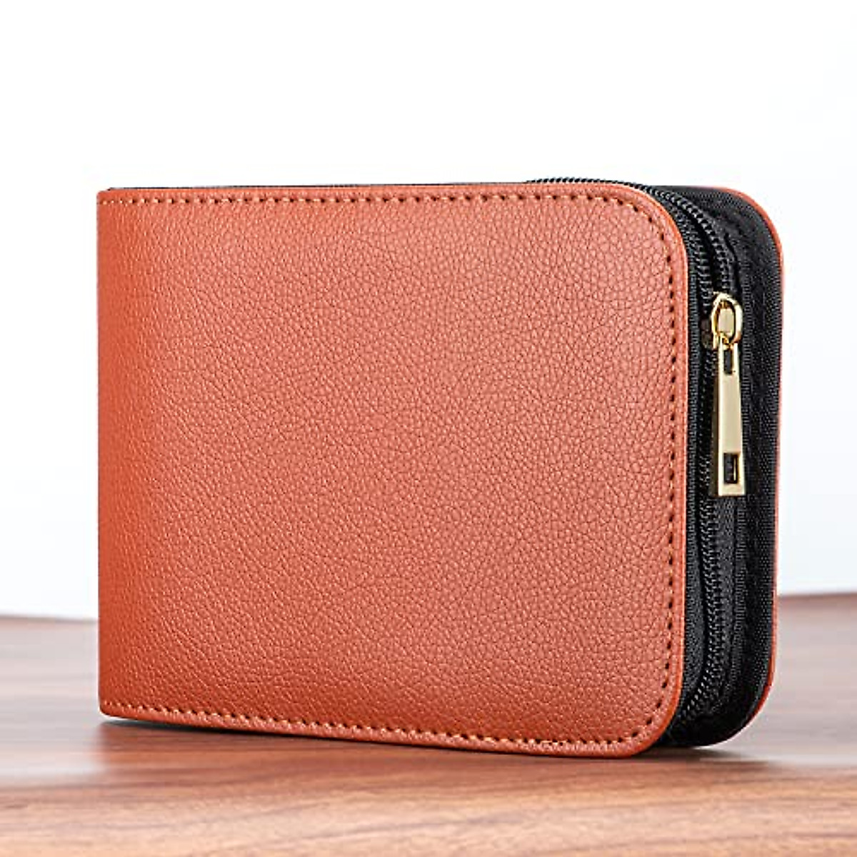 Lanxivi Fountain Pen Roller Pen Pu Leather Case for 12 Pens (Coffee)