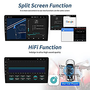 Android 11 Car Stereo for Hyundai Elantra 2012 2013 with Wireless Apple Carplay Android Auto, 9 ’’ 1+16 Touch Screen in Dash GPS Radio with Navi WiFi Bluetooth FM RDS HiFi SWC + AHD Backup Camera