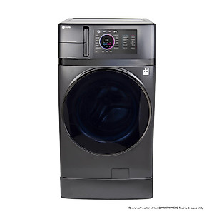 GE Profile PFQ97HSPVDS 28 Inch Smart Front Load Washer/Dryer Combo with 4.8 cu.ft. Capacity, 12 Wash Cycles, 14 Dryer Cycles