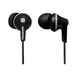 Panasonic RP-HJE125-K Headphones, Black