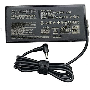 240W 20V 12A ADP-240EB B AC Adapter Power Supply Fit for ASUS ROG 15 GX550LXS RTX2080 S15 S17 G15 G513 GX550LXS RTX2080 G733QM G733QR G733QS G733QSA RTX2080 Laptop Charger