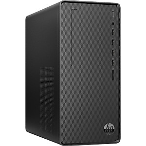 HP AMD Ryzen 7 8GB Memory 256GB SSD Desktop Black Windows 10 Home M01-F1024 (Renewed)