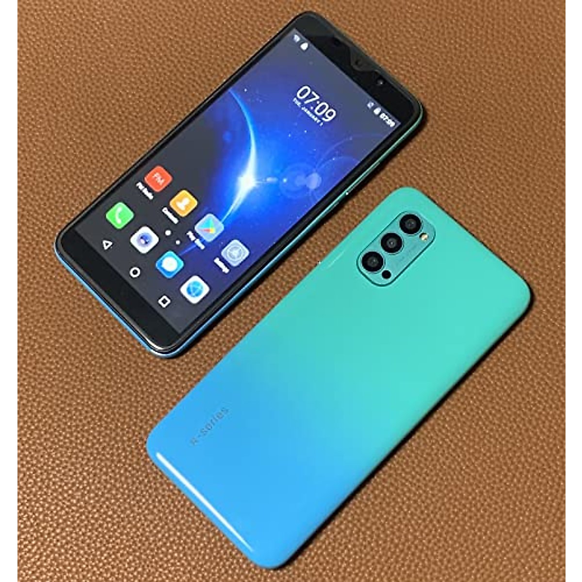 Unlocked Cell Phone，Y99 Android Smartphone, 5.75-inch IPS Full-Screen，Dual SIM Card，1GB RAM 8GB ROM，Only Supports Dual SIM Card Frequency Band of 3GWCDMA ：850/2100MHZ（Blue）