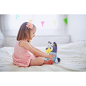 Bluey Plush Pillow Buddy - Super Stuffed Soft Character Pillow - Polyester Microfiber, 19 Inches