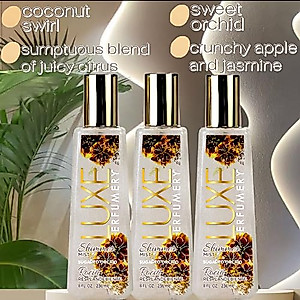 Luxe Perfumery Shimmer Body Mist, Sugared Orchid, 8.0 fl oz
