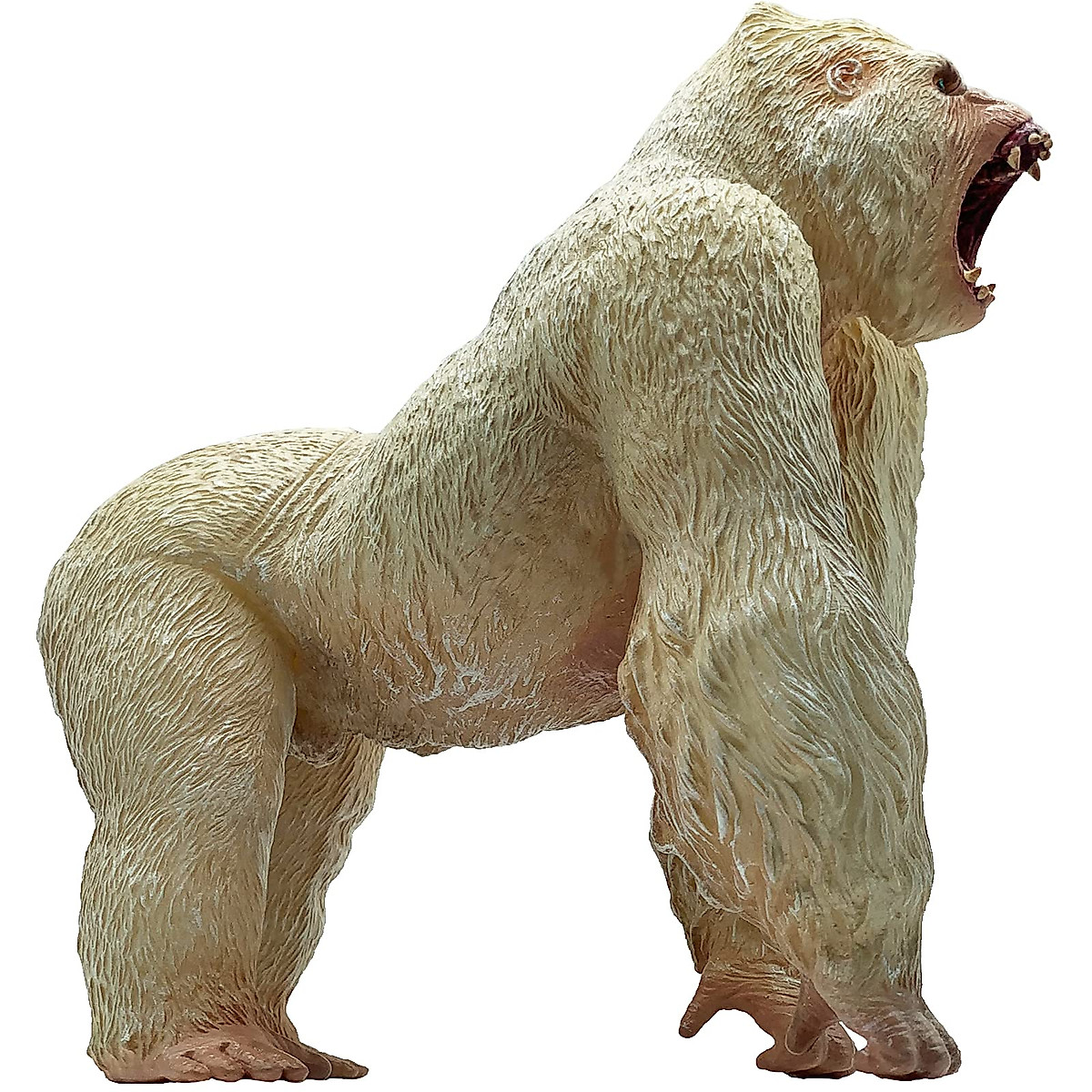 Higherbros Gorilla King Kong Toys Action Figure Rampage Gorilla Fight Mode Gorilla Ape Solid Wild Animal Figurines for Role Playing Story Telling Toy