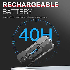 Xvive P1 48V/12V Portable Phantom Power Supply with Rechargeable Battery for XLR Condenser, Shotgun Microphone