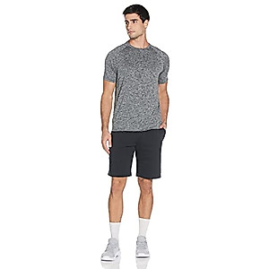 Under Armour Men's Rival Fleece Shorts, Black (001)/Onyx White, X-Small