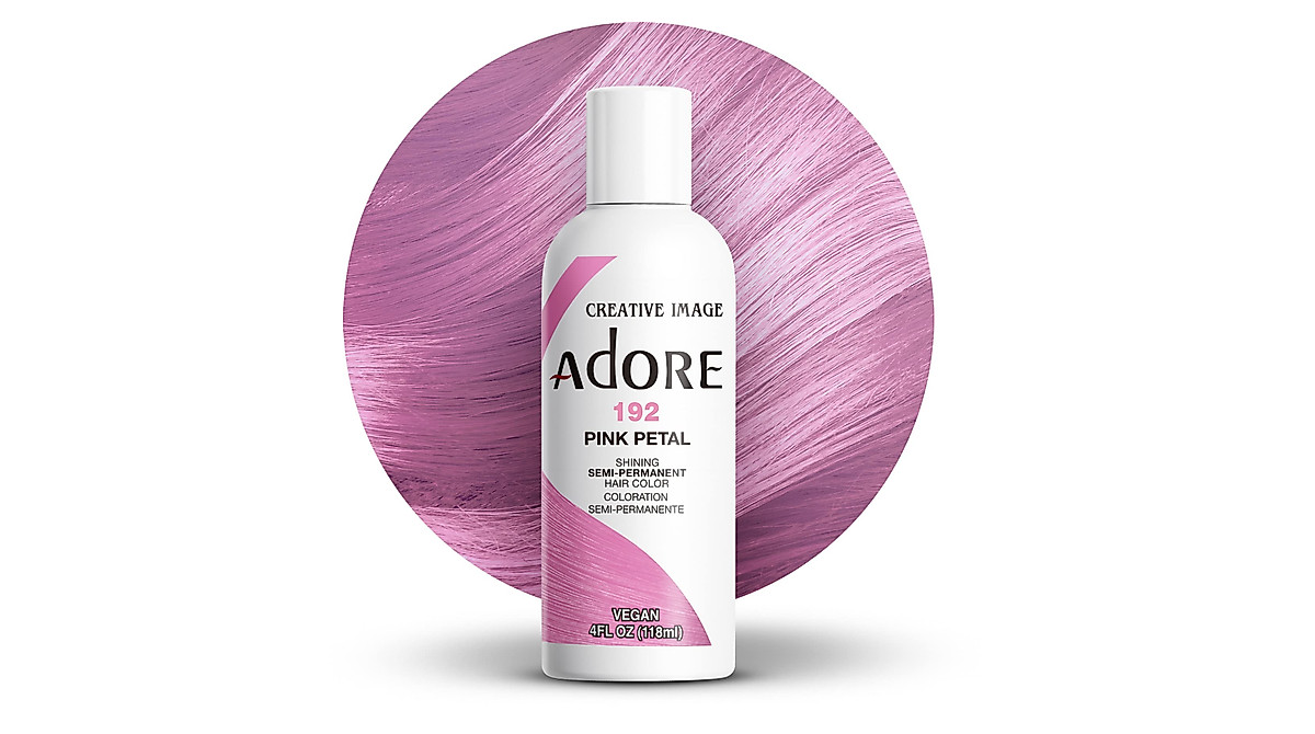 Adore Pink Petal Hair Dye - Vegan, Cruelty-Free Color