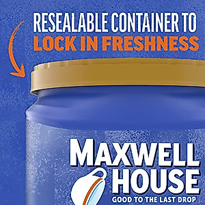 Maxwell House House Blend Medium Roast Ground Coffee (24.5 oz Canister)