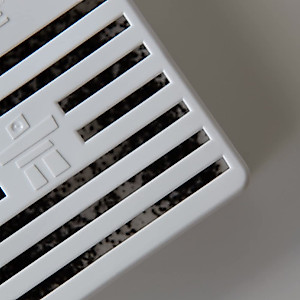 ATTITUDE Natural Air Purifier with Activated Carbon Filter, Hypoallergenic, Pink Grapefruit, 8 Oz, 15226