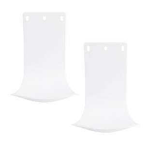 2Pcs Plastic Water Tray soap drip Catcher drip Tray for Automatic soap Dispenser Automatic Dispenser Trays Decorative Tray Soap Dispenser Foaming Plates White abs Foamer Spray