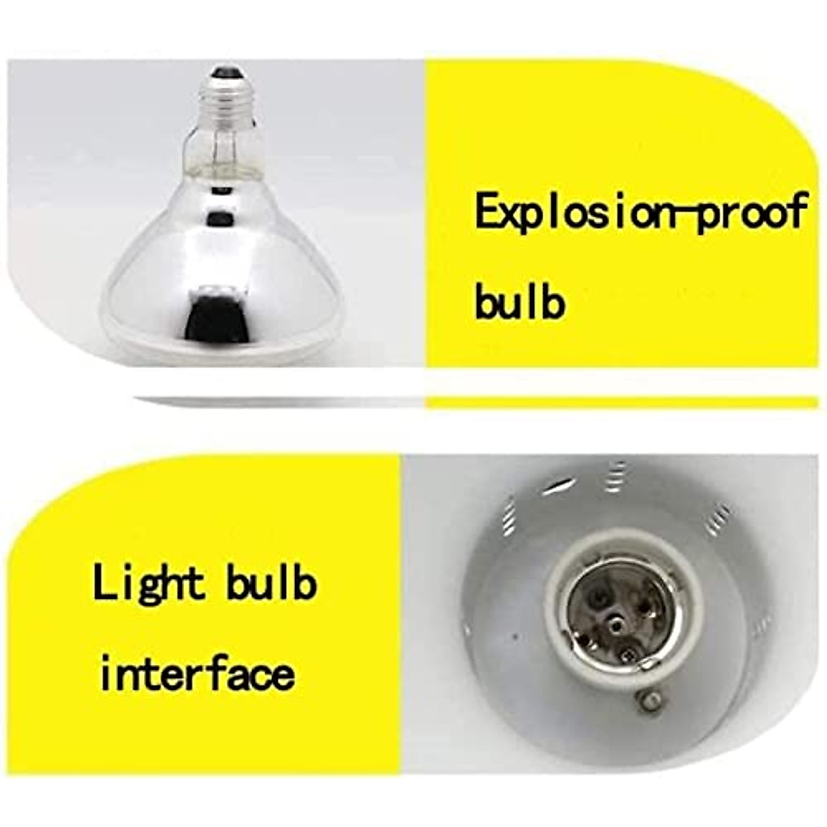 FUNNYBSG Household Heat lamp Food Warming lamp Food Heating Lamp Adjustable Heat Lamp Retractable Food Heating Lamp Buffet Restaurant Adjustable Hanging Chandelier 250W Bulb