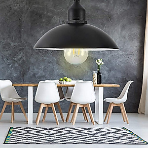 Solar Powered Pendant Light, Metal Shade Solar Powered Pendant Light Bulb Outdoor Hanging Shed Lamp for Home Garden Yard Patio Balcony Landscape Home