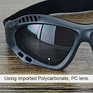 Viriber Motorcycle Goggles Bike Goggles UV Protective Outdoor Glasses Military Tactical Goggles