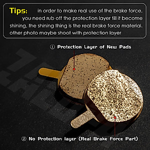 ZALOPA Pro Disc Brake Pads Pills Full Metal Moire Keto Compatible Promax DSK320 DSK400 DSK610J DSK50J DSK700 DSK810 DSK601J DC610 DC610J MTB Mountain Bike XNine DC400 for Passing TUV and AOV Test L19