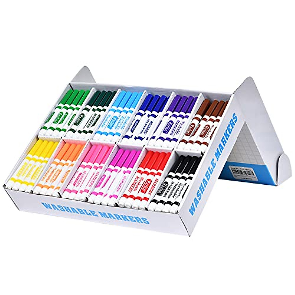 Rarlan Washable Markers Bulk, Markers for Kids, Bulk pack, 12 Colors, 240 Count