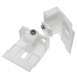 zutisay Support Bracket for Blinds Sunshade Bottom Mounting Bracket Blinds Mount Bracket Holder for Wide Beam Folding Shutters, etc. -6PCS